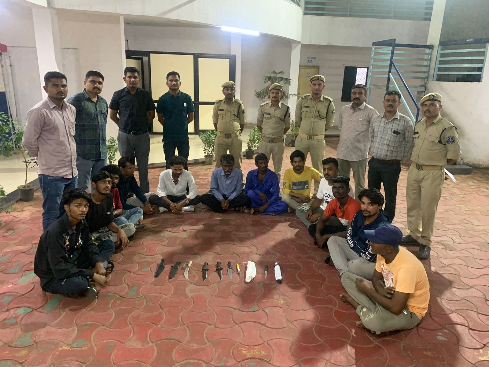 Ahmedabad police conduct midnight raids in crime-prone zones