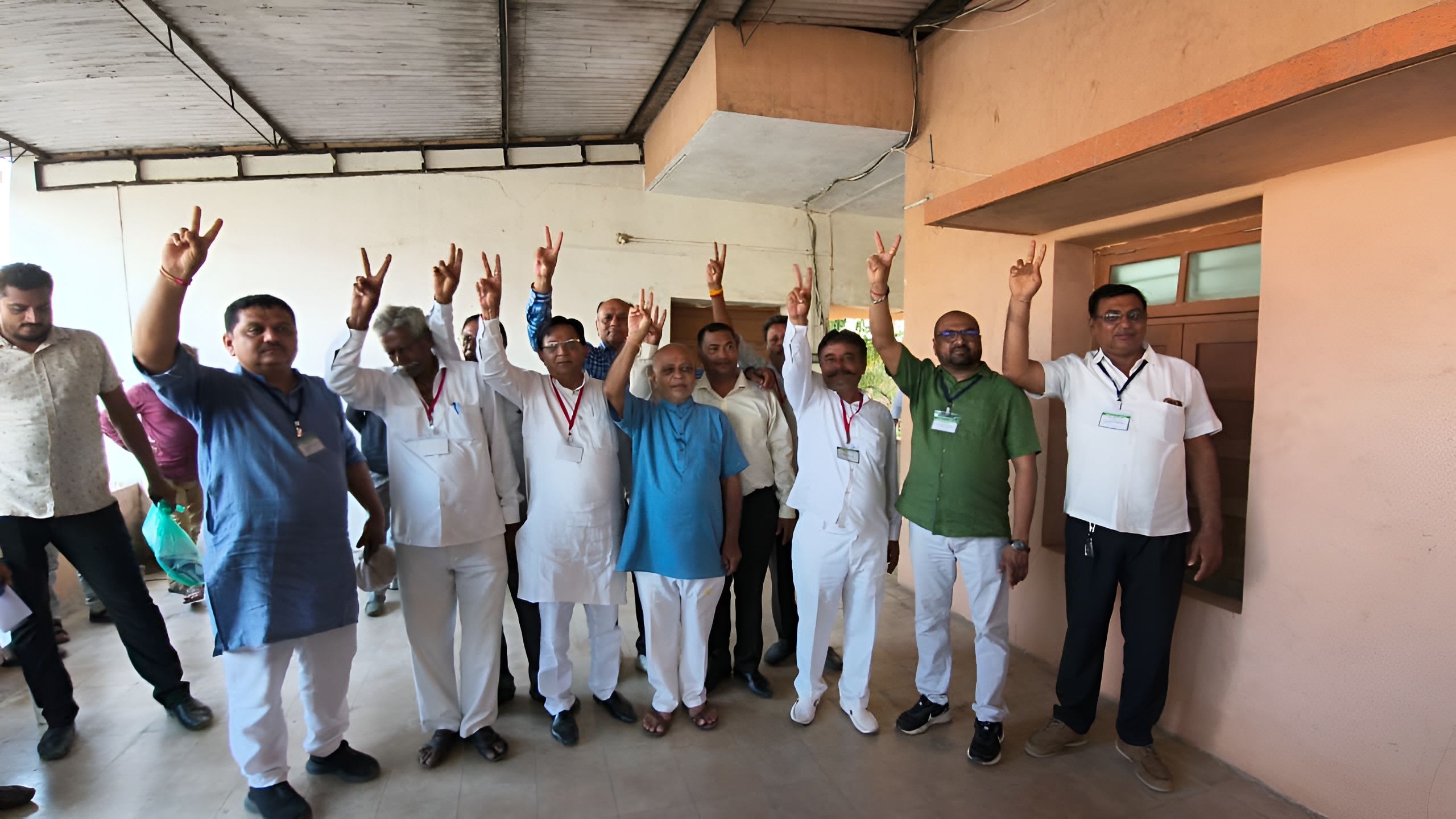 Dinumama's panel wins in Padra APMC