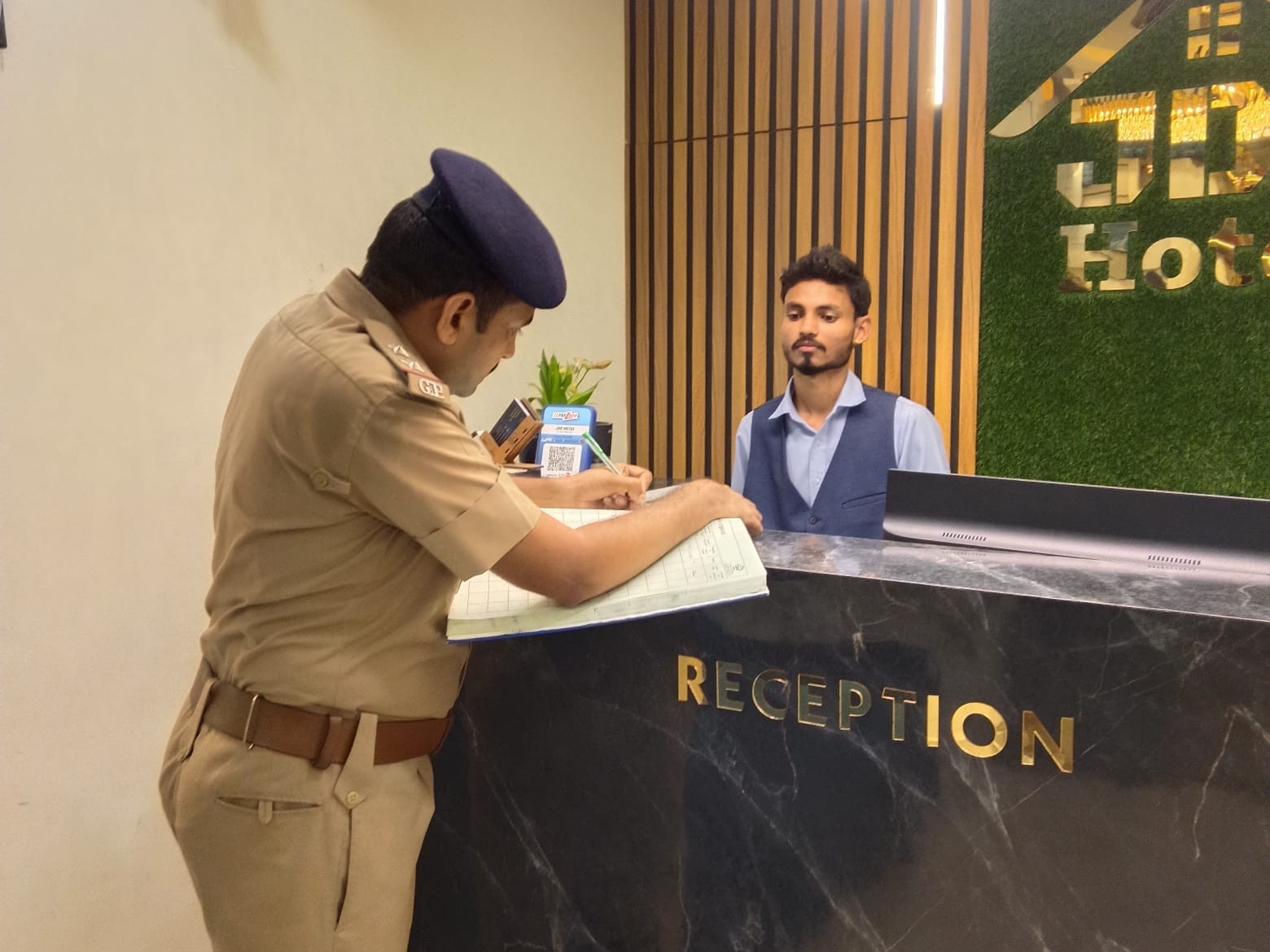 Vapi Town Police conducts night checking campaign in hotels