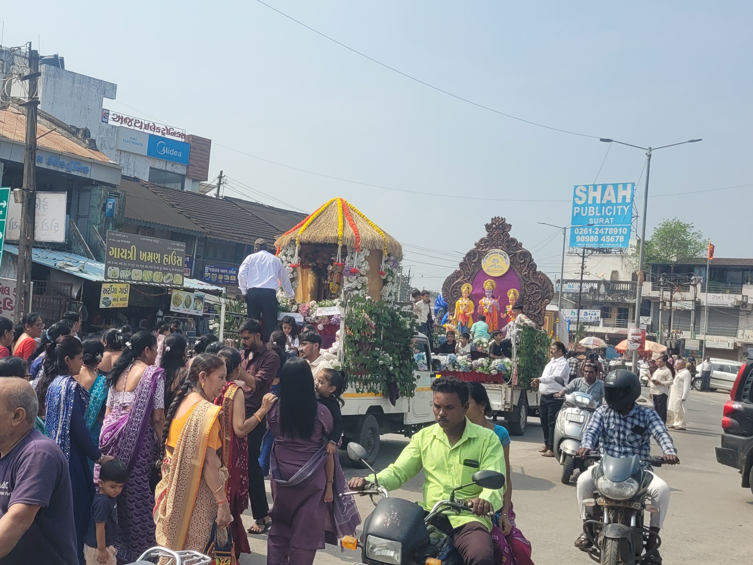 Jalaram Bapa 226th Birth Anniversary Celebrated Olpad Karshanpara ...