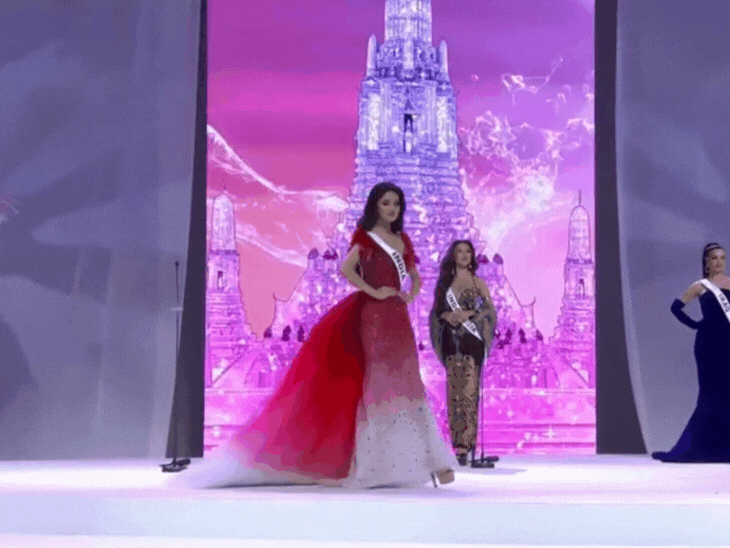 Miss Universe 2025: India Manika Vishwakarma Red Fairy PHOTOS; Ruby Red ...