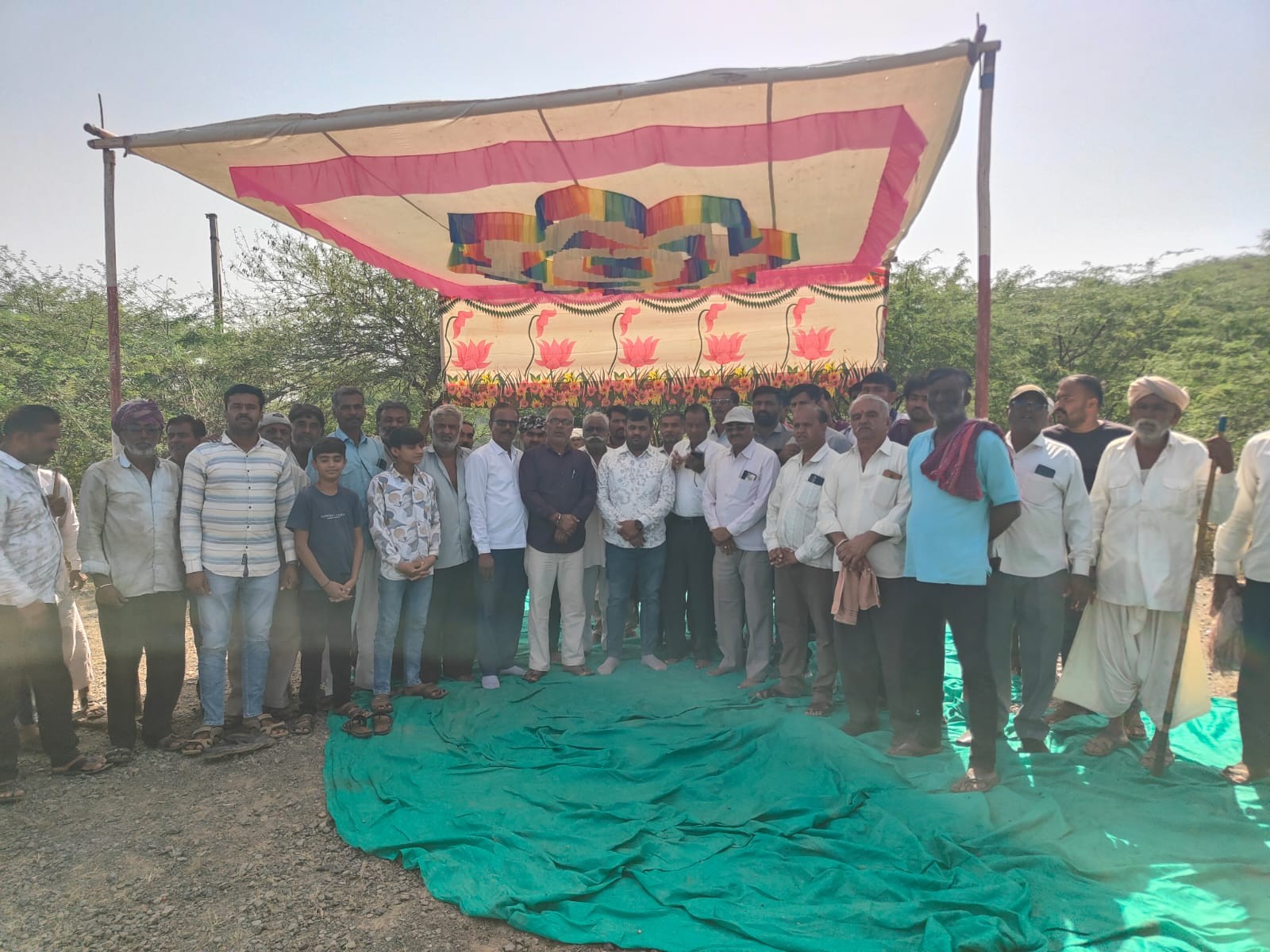 Anger over permission for black trap mining on grazing land