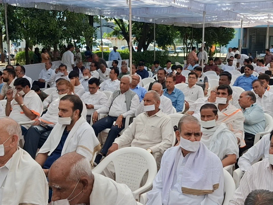 Acharya Shree Mahashraman Prantij Welcome Gujarat Arrival Padyatra ...
