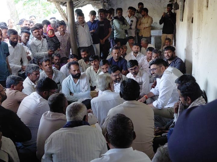 Gopal Italia Visited Suicide Farmer Family Compensation Demand ...