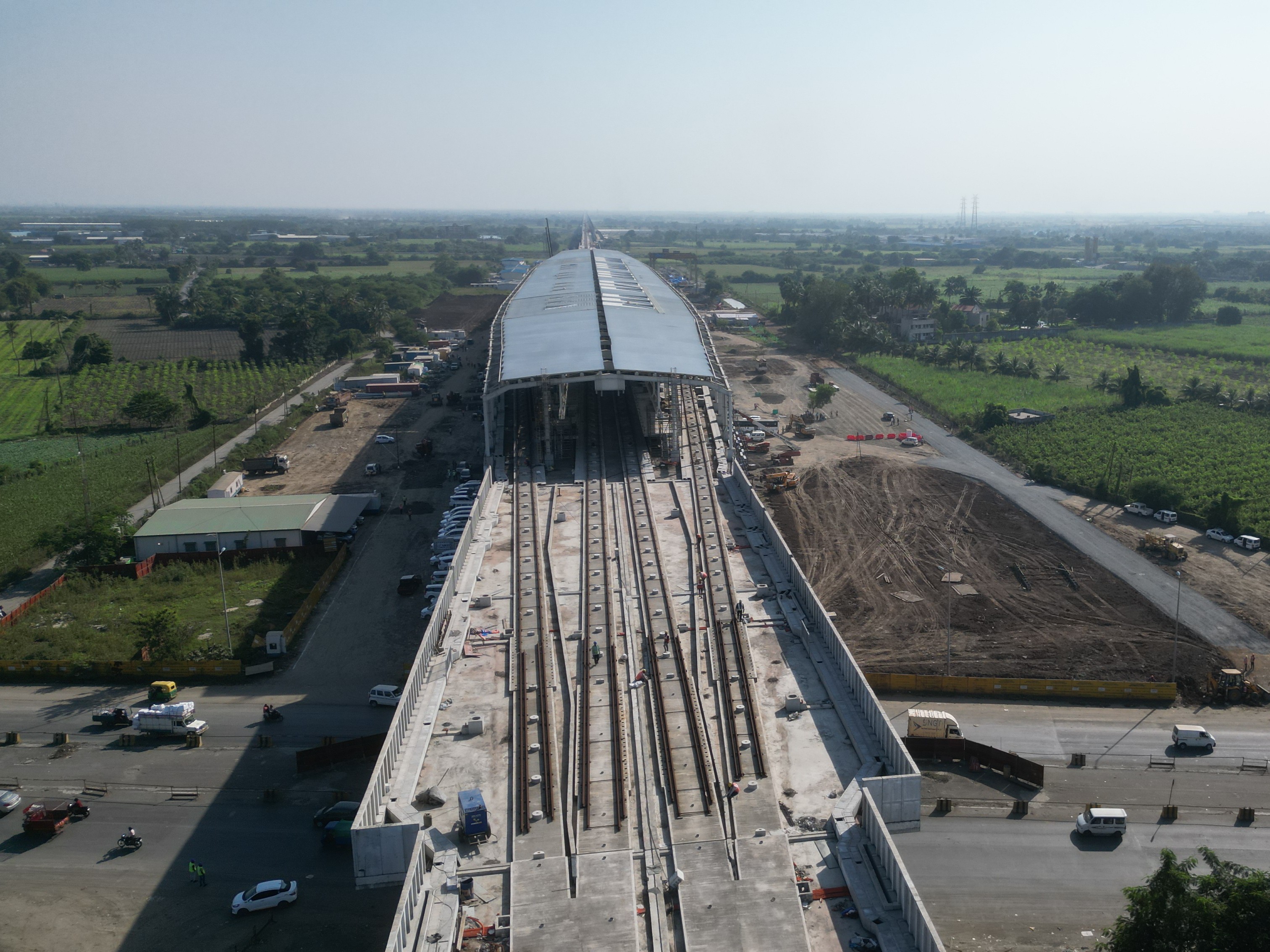Antroli Bullet Train Station No Drone Fly Zone PM CM Visit | અંત્રોલી ...