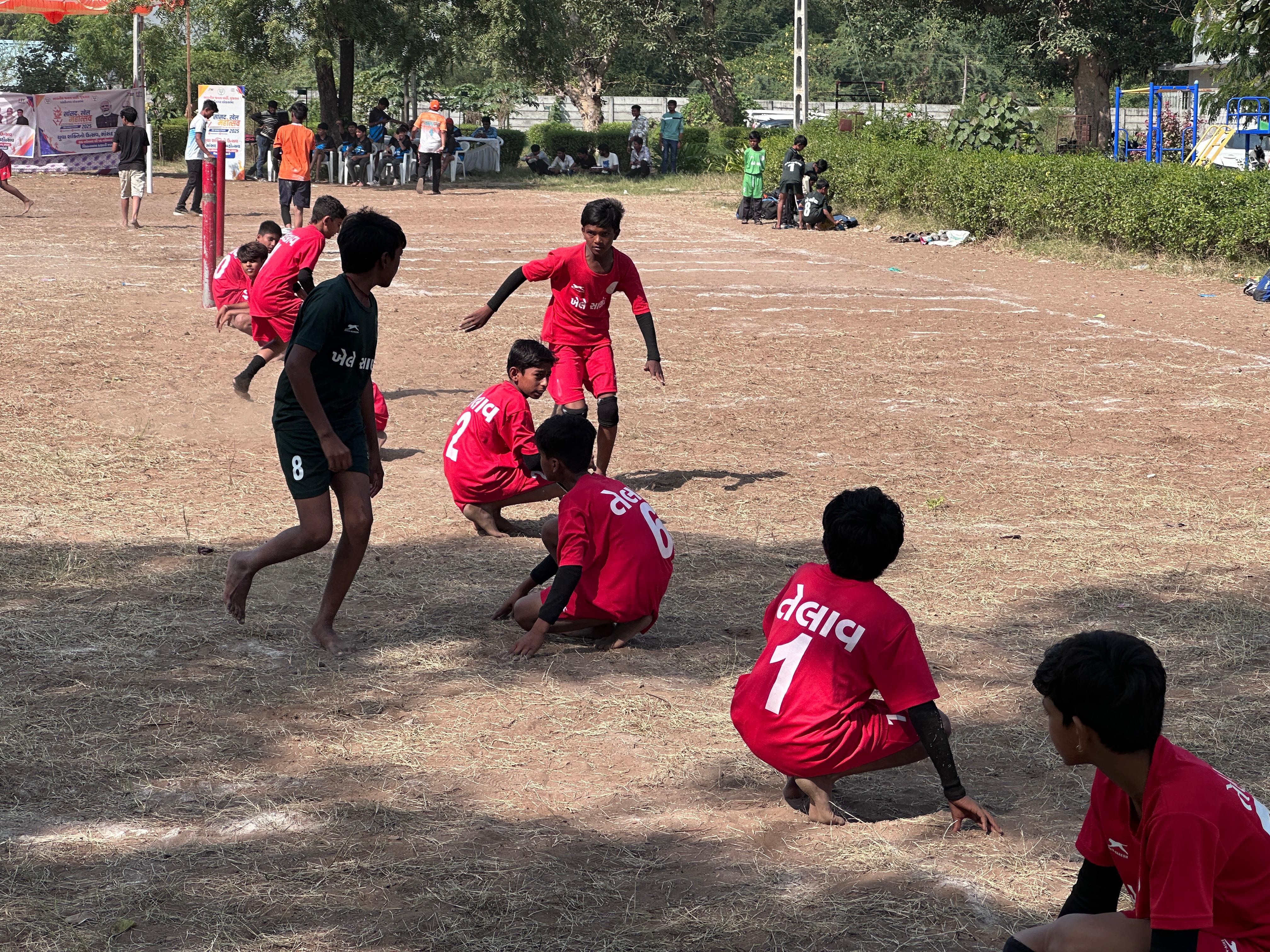 Telav School Students Kho-Kho Taluka First | ખોખોમાં તાલુકા કક્ષાએ ...