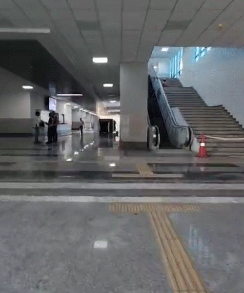 Drone visuals show Surat GSRTC terminal’s completed second floor ...