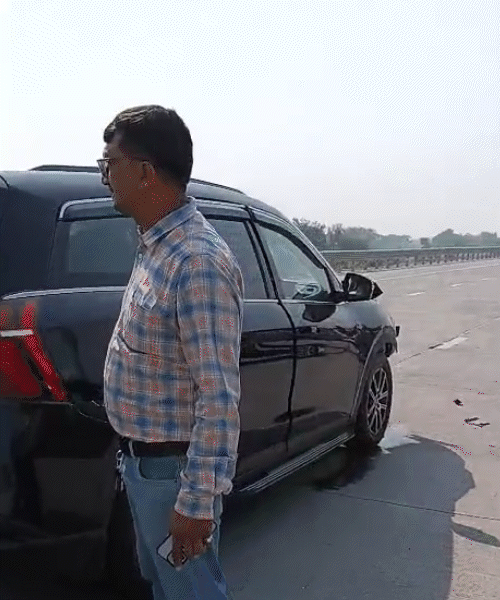 Doctor’s speeding car hits labourers on Delhi–Mumbai Expressway 2 MP ...