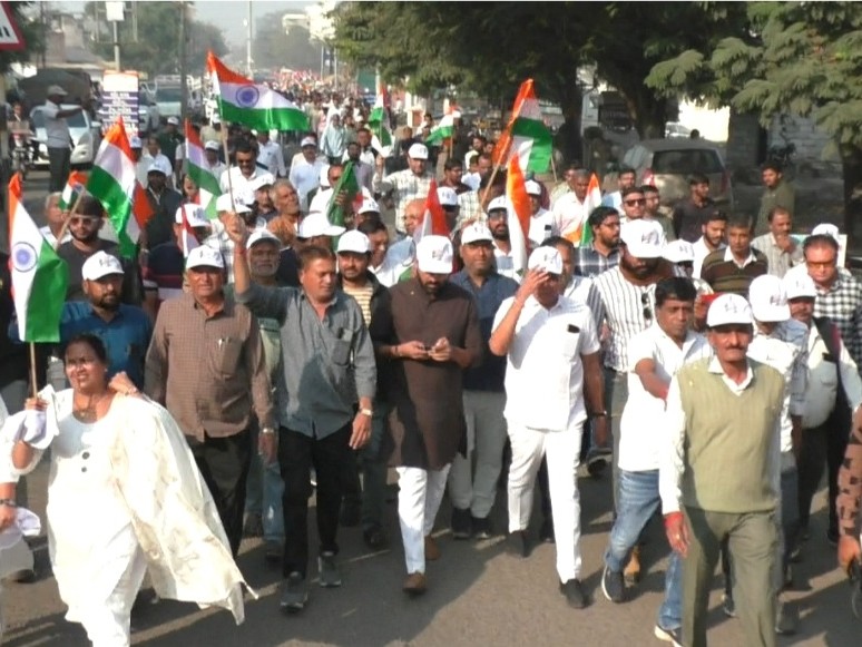 Jetpur Unity March Sardar Patel 150th Anniversary MLA Jayesh Radadiya ...