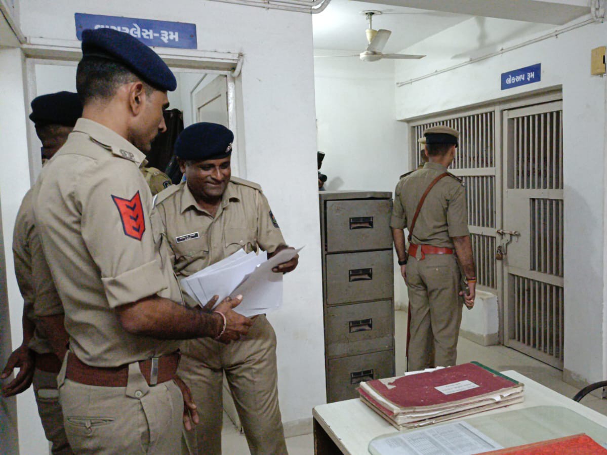 Deputy Superintendent Police Mandal Police Station Inspection