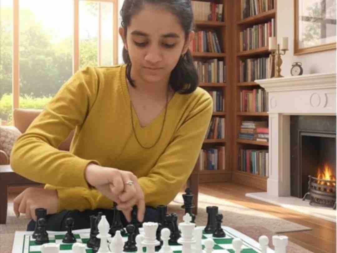 Vaishvi Patel selected at national level in chess