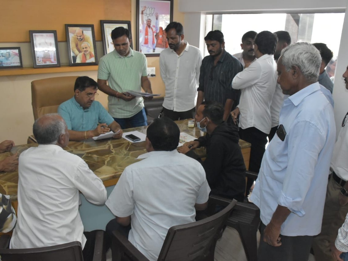Minister Pradyuman Vaja paid tribute to Dr. Ambedkar in Kodinar