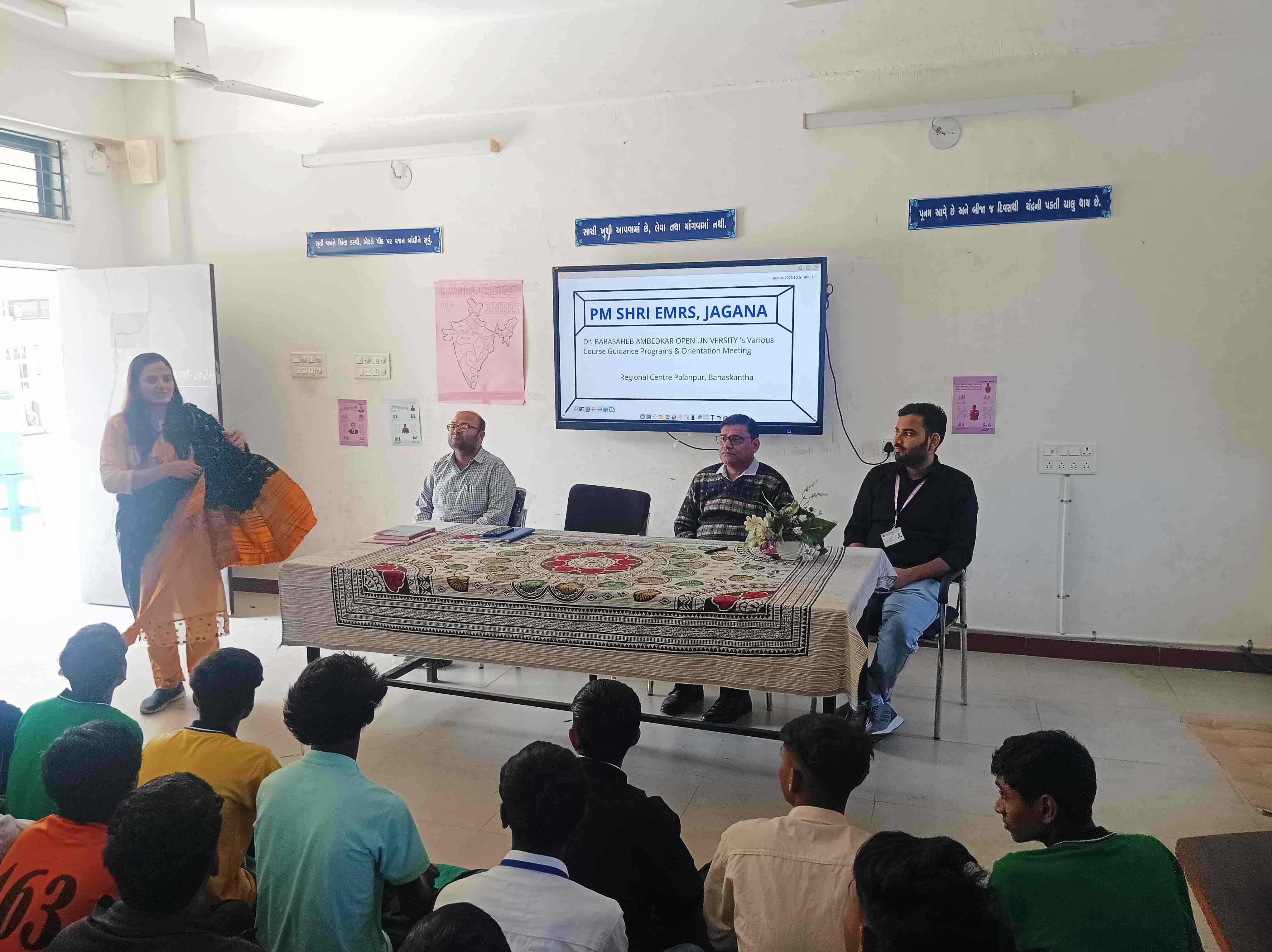 Pre-admission counseling in Jagana on Ambedkar Nirvana Day