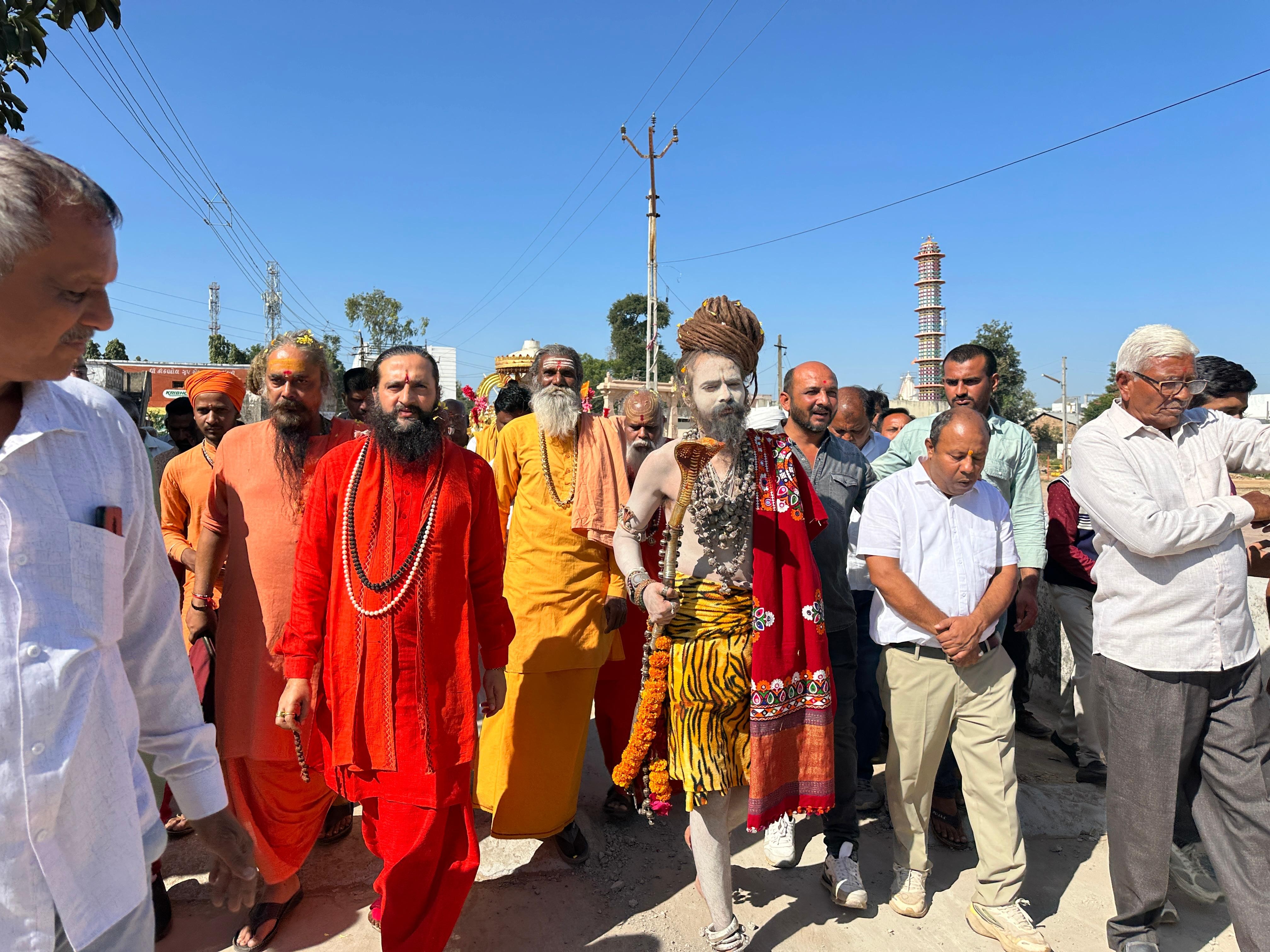 Shrimad Bhagavat Katha Gyan Yagya begins in Kankanol