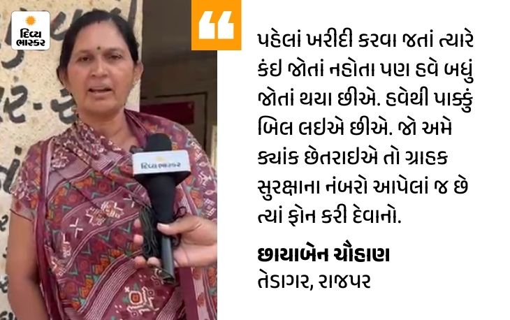 Rajpar Village Declared Consumer Aware CERC Surendranagar Visit