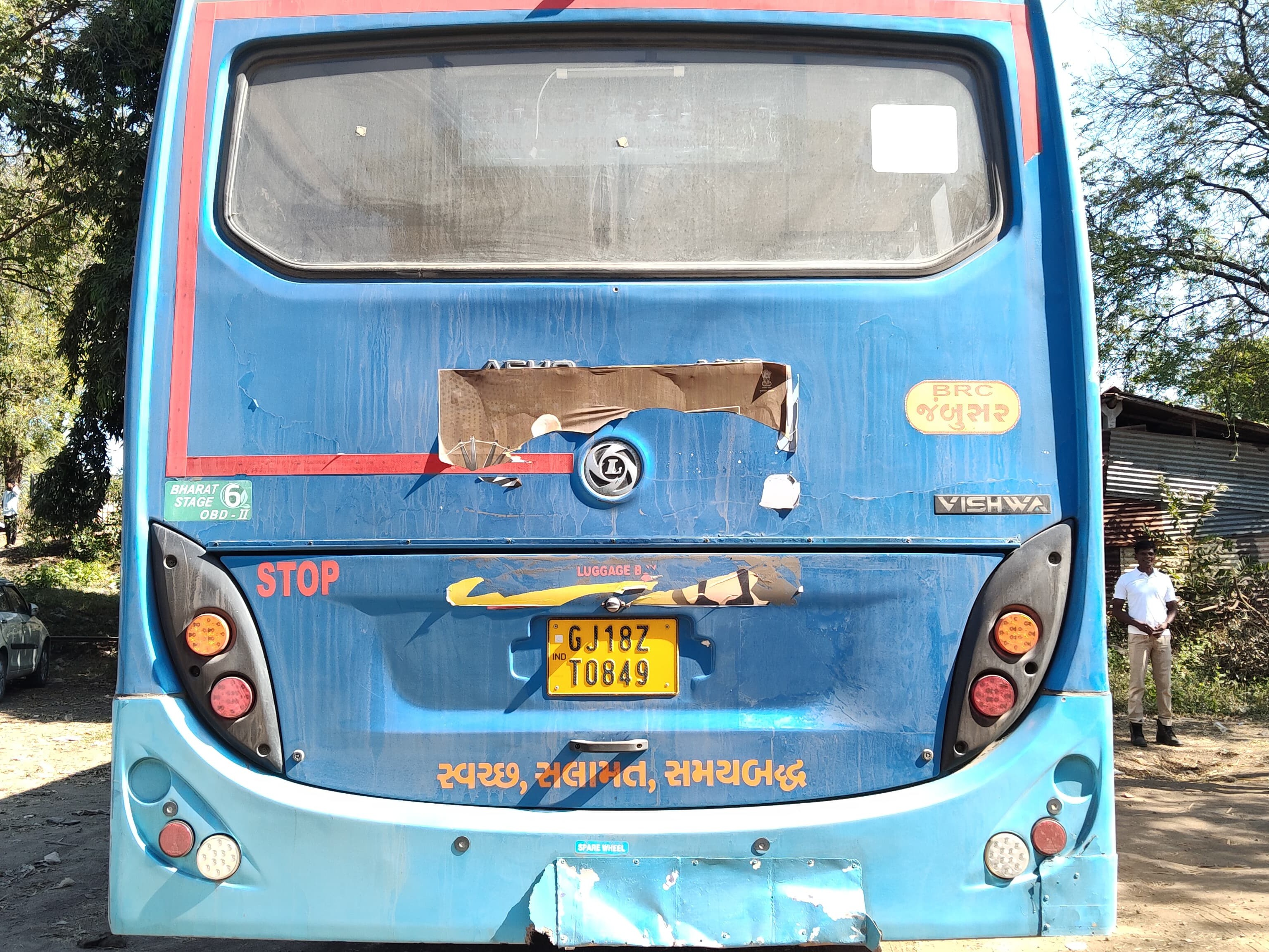 ST Bus Driver Intoxicated Caught Netrang Police Liquor Case