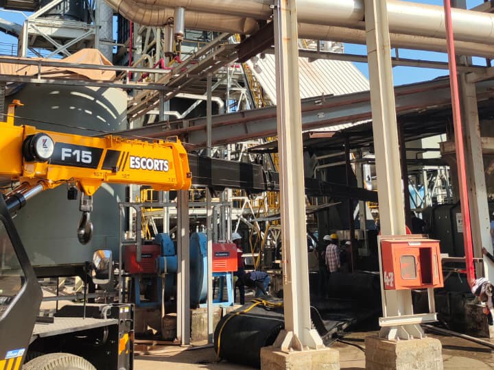 Fire at Merino Company's plant in Halol GIDC