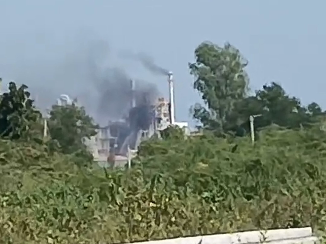 Fire at Merino Company's plant in Halol GIDC