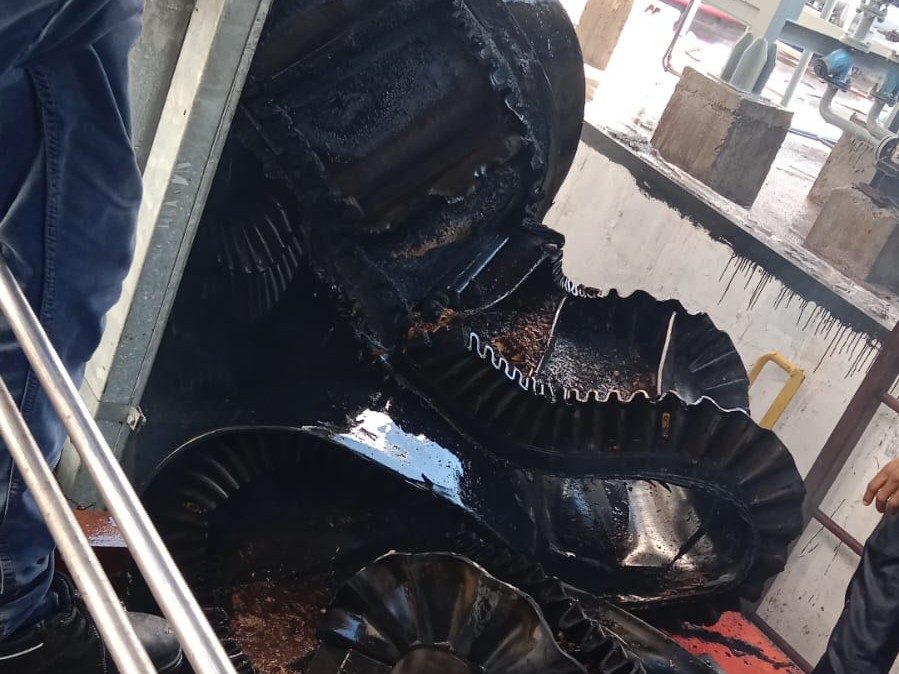 Fire at Merino Company's plant in Halol GIDC