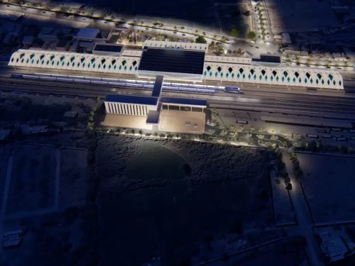 Bhuj railway station built with steel equal to Eiffel Tower; Designed ...