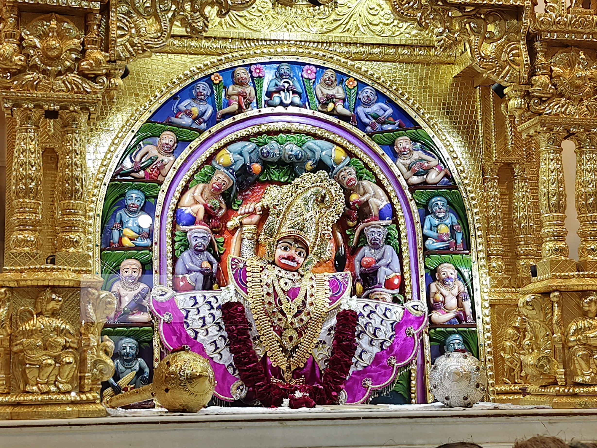 Dholera Kamiyala Dham 'Mini Sarangpur' Hanuman Statue Devotees Visit