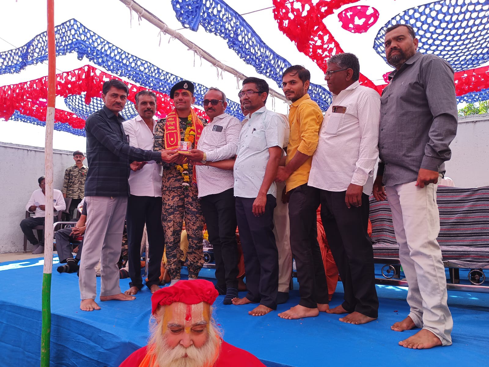 Jigar Kalsariya BSF Training Completed Khambha Return Welcome | જીગર ...