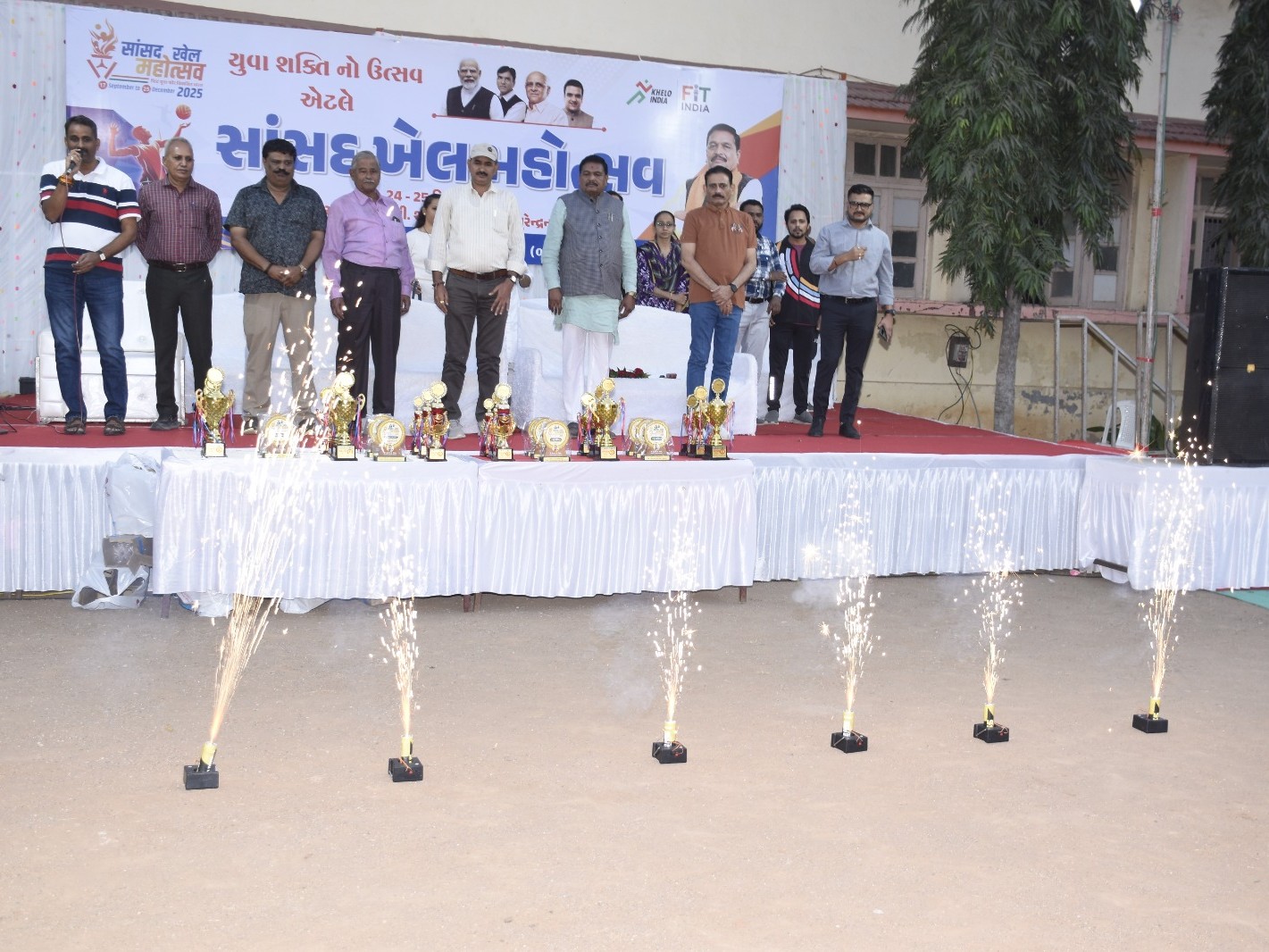MP Sports Festival begins in Surendranagar | સુરેન્દ્રનગરમાં સાંસદ ખેલ ...
