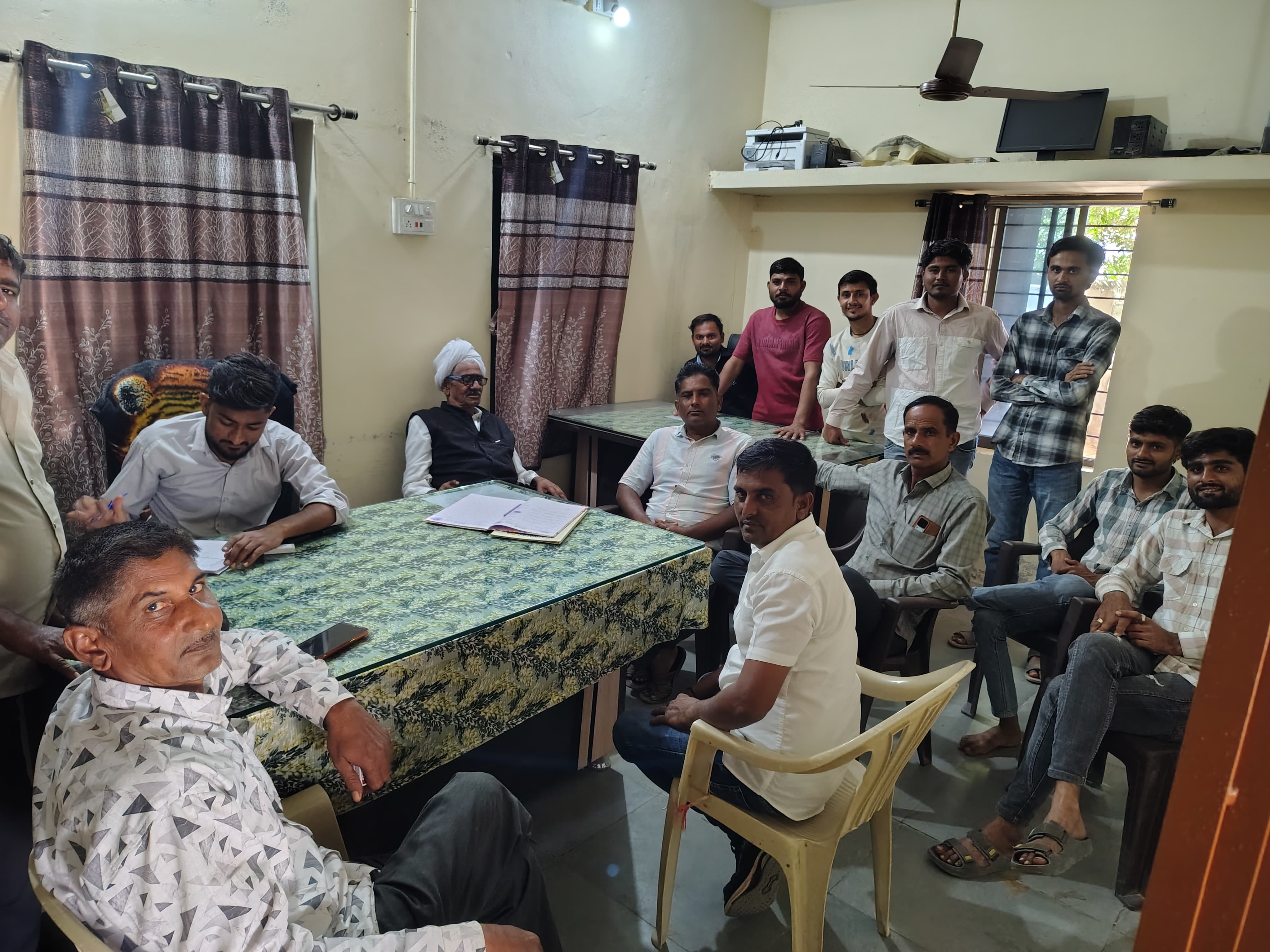 Mota Jampur NREGA Gramsabha Organised; Discuss Playground Competitive ...