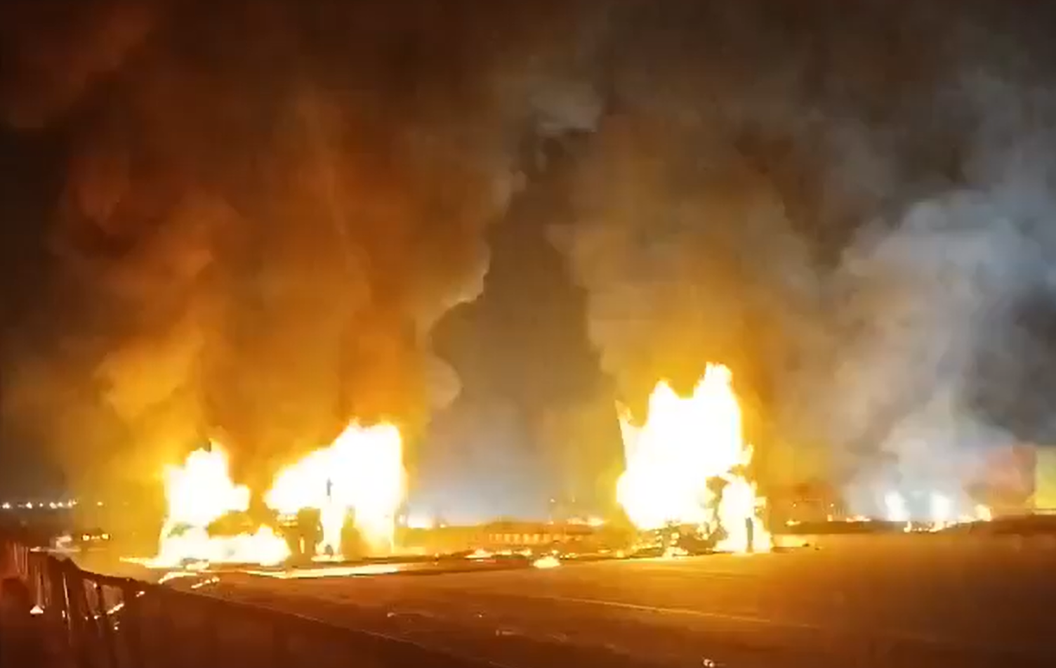 Fire in sleeper bus in Karnataka, 10 burnt alive