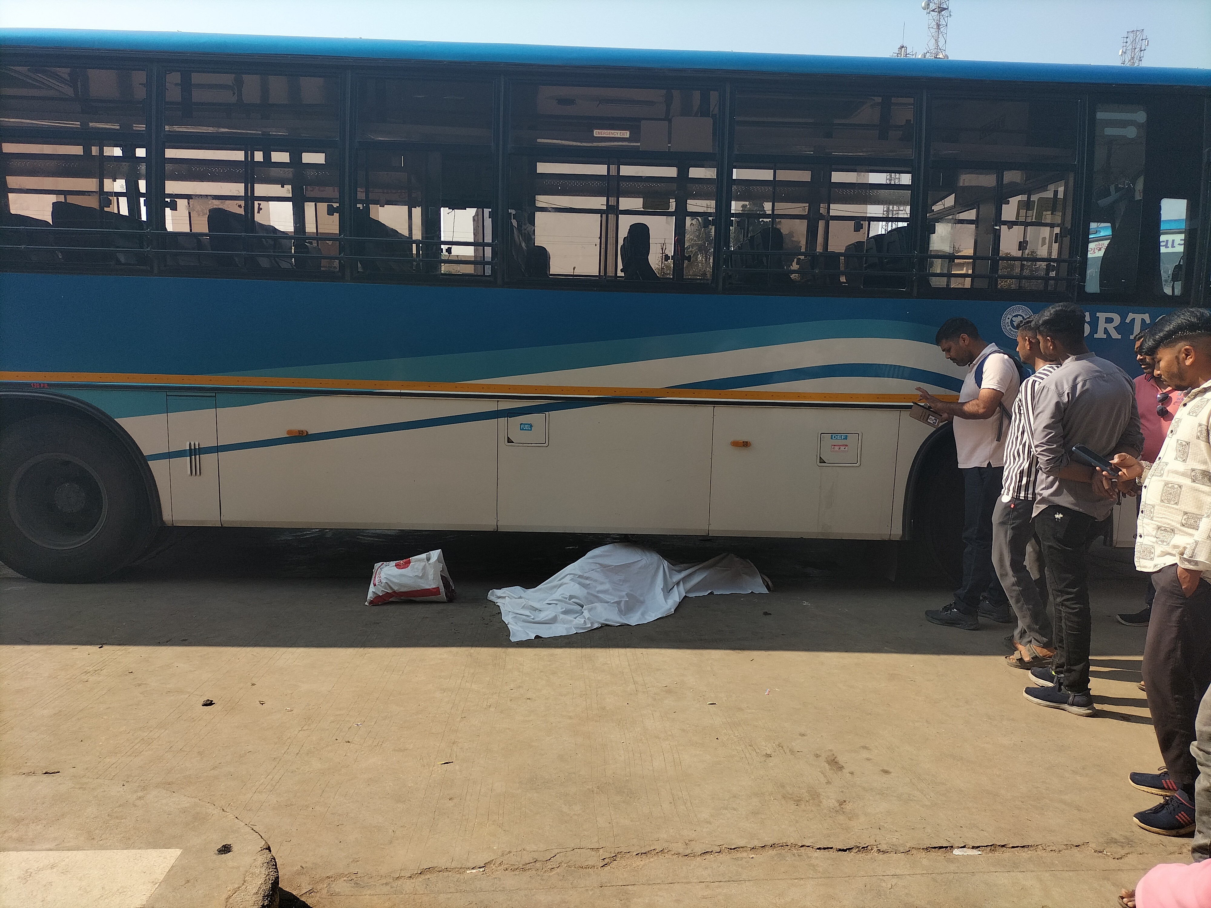 Panchmahal Shehera ST Bus Accident News; Elderly Woman Killed ...