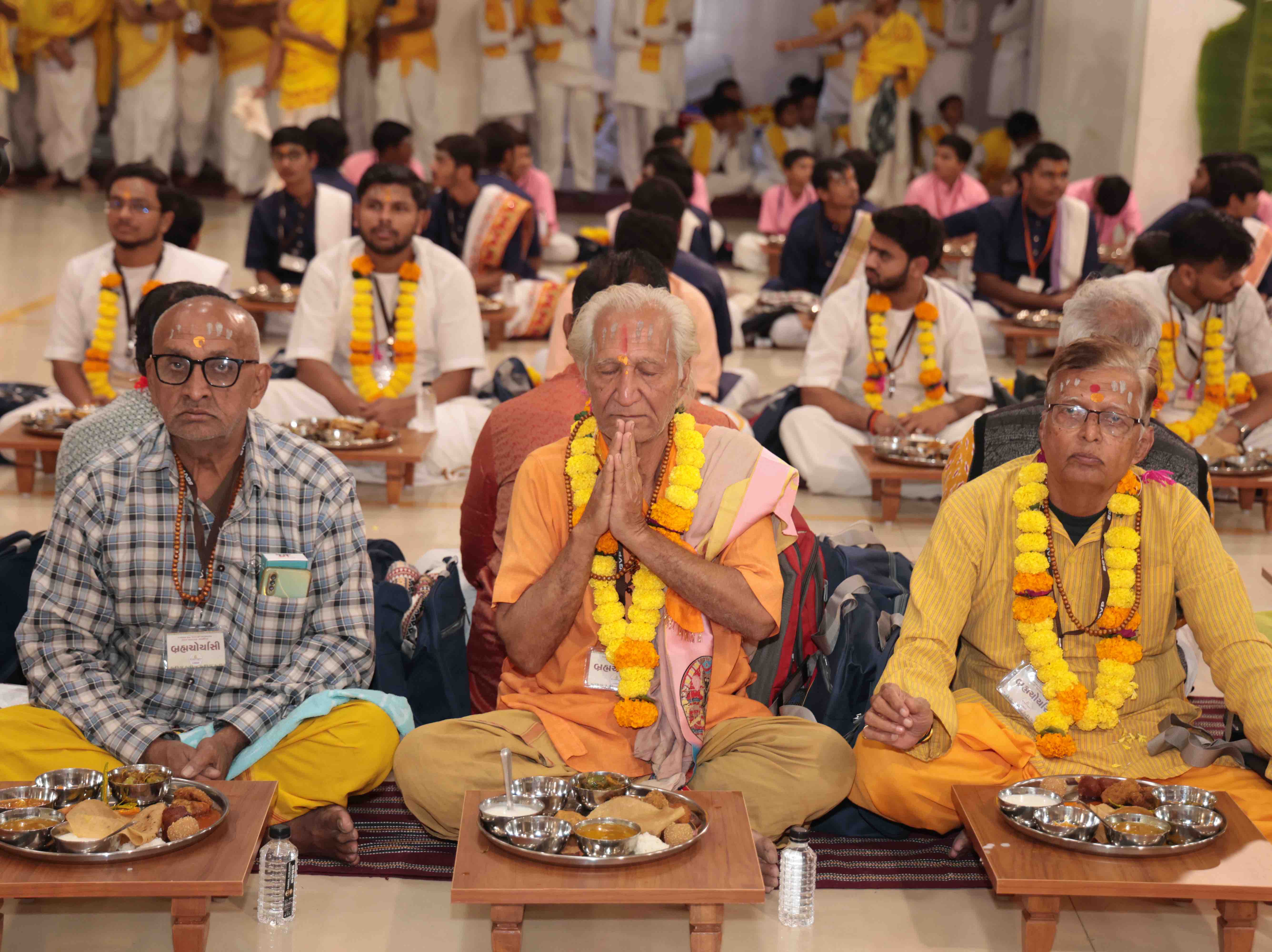 SGVP Gurukul Memnagar Golden Jubilee Celebration; 600 Brahmins Honored ...