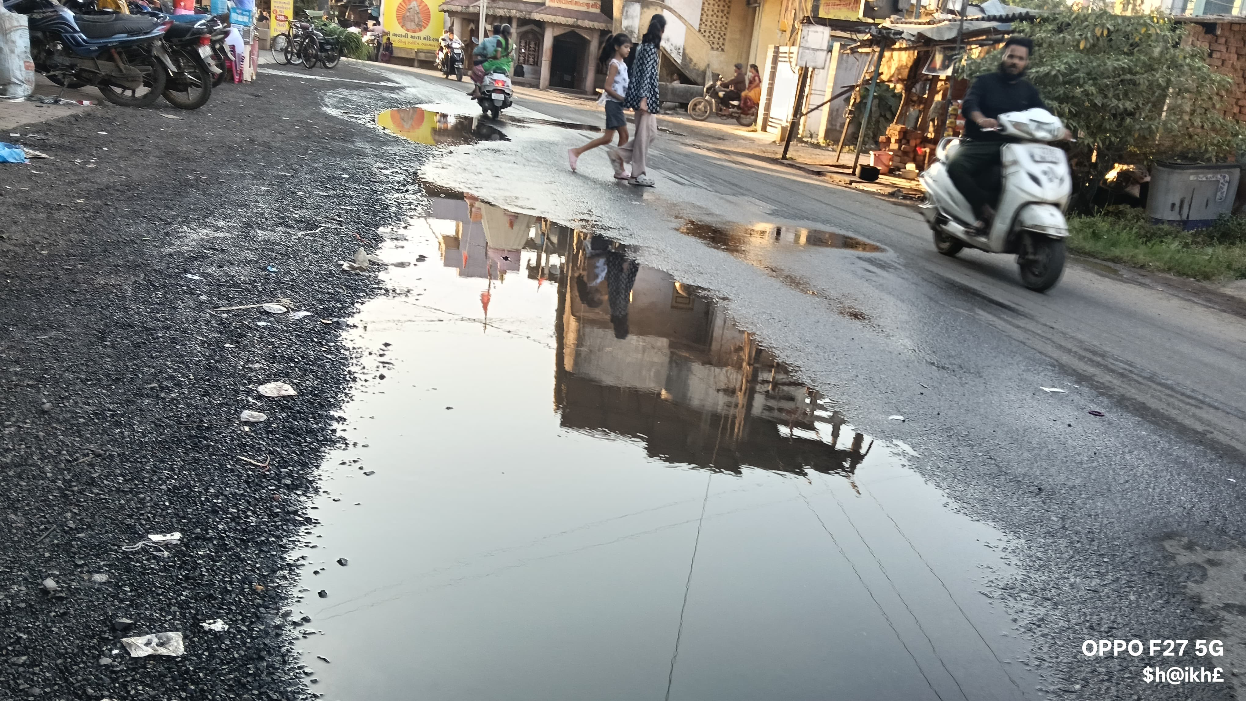 Legal action will be taken if the overflowing drainage water is not ...