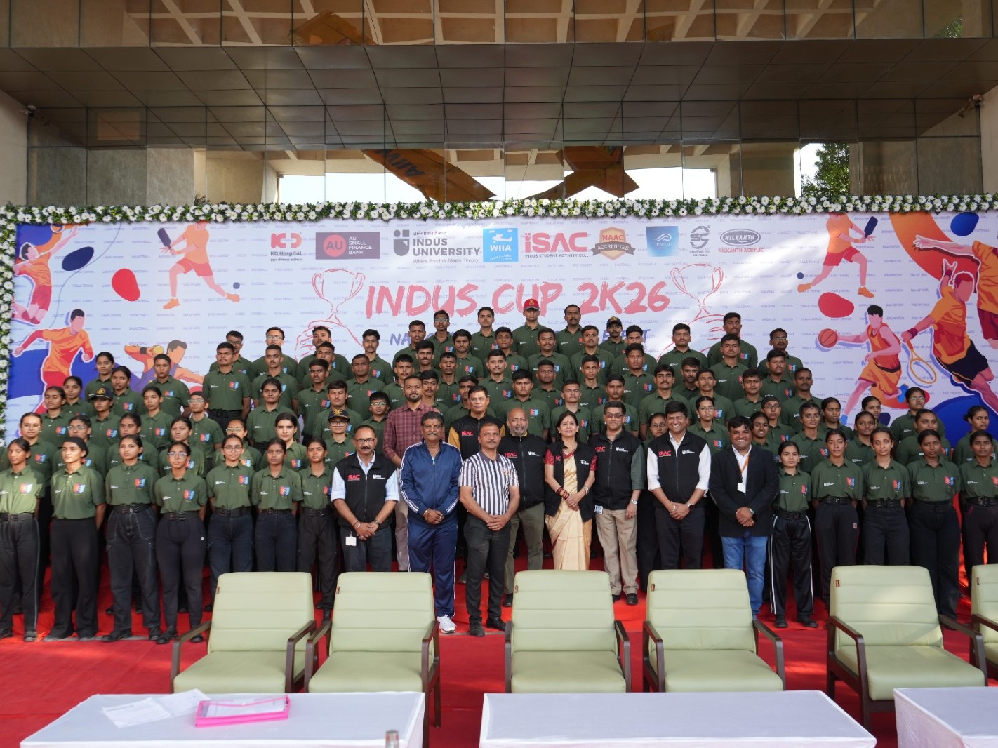 Indus University Annual Indus Cup 2K26 Inauguration Rancharda Campus ...