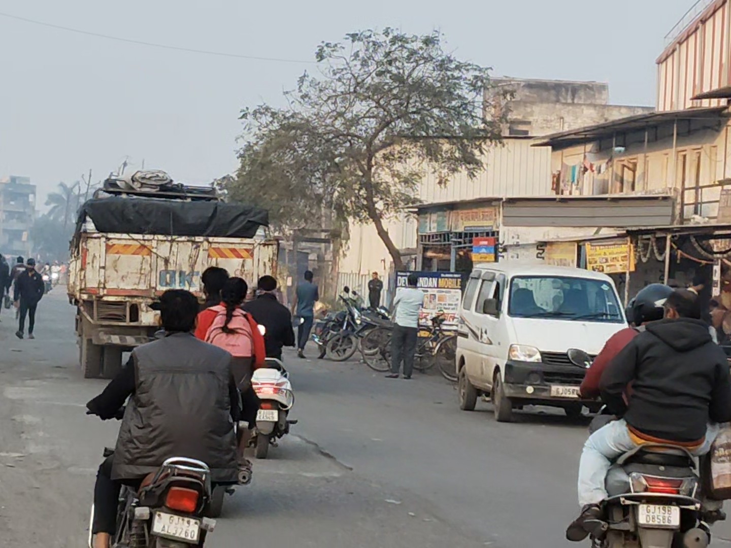 Gujarat Cold Wave Temperature Drop; Kamrej Records 16 Degrees PHOTOS ...