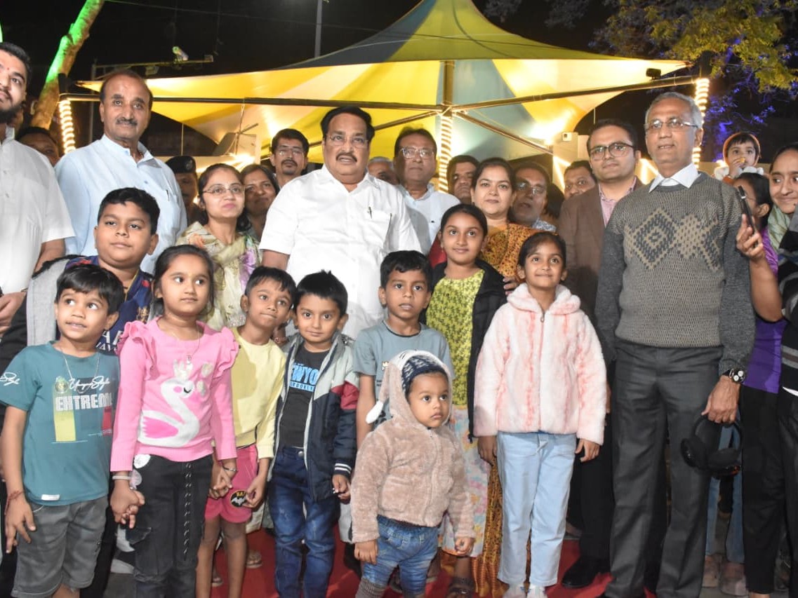 Navsari's historic python garden has now become a glow garden