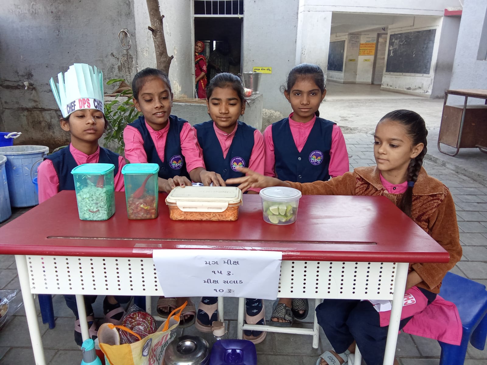 110 students of Dolatpara Primary School prepared and sold dishes like ...