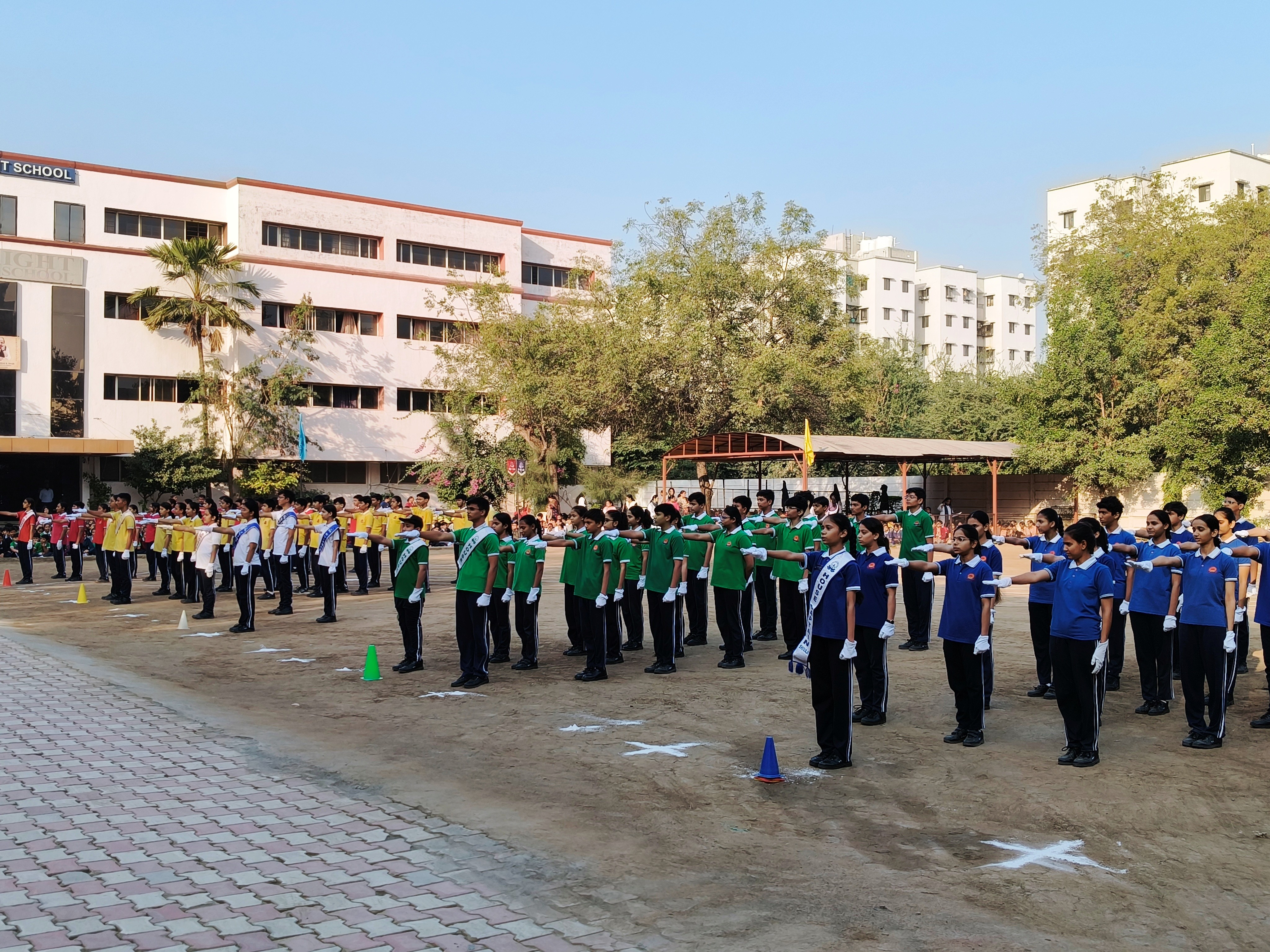 Bright School Vasna GSEB 25th Annual Sports Day Photos Videos; Students ...