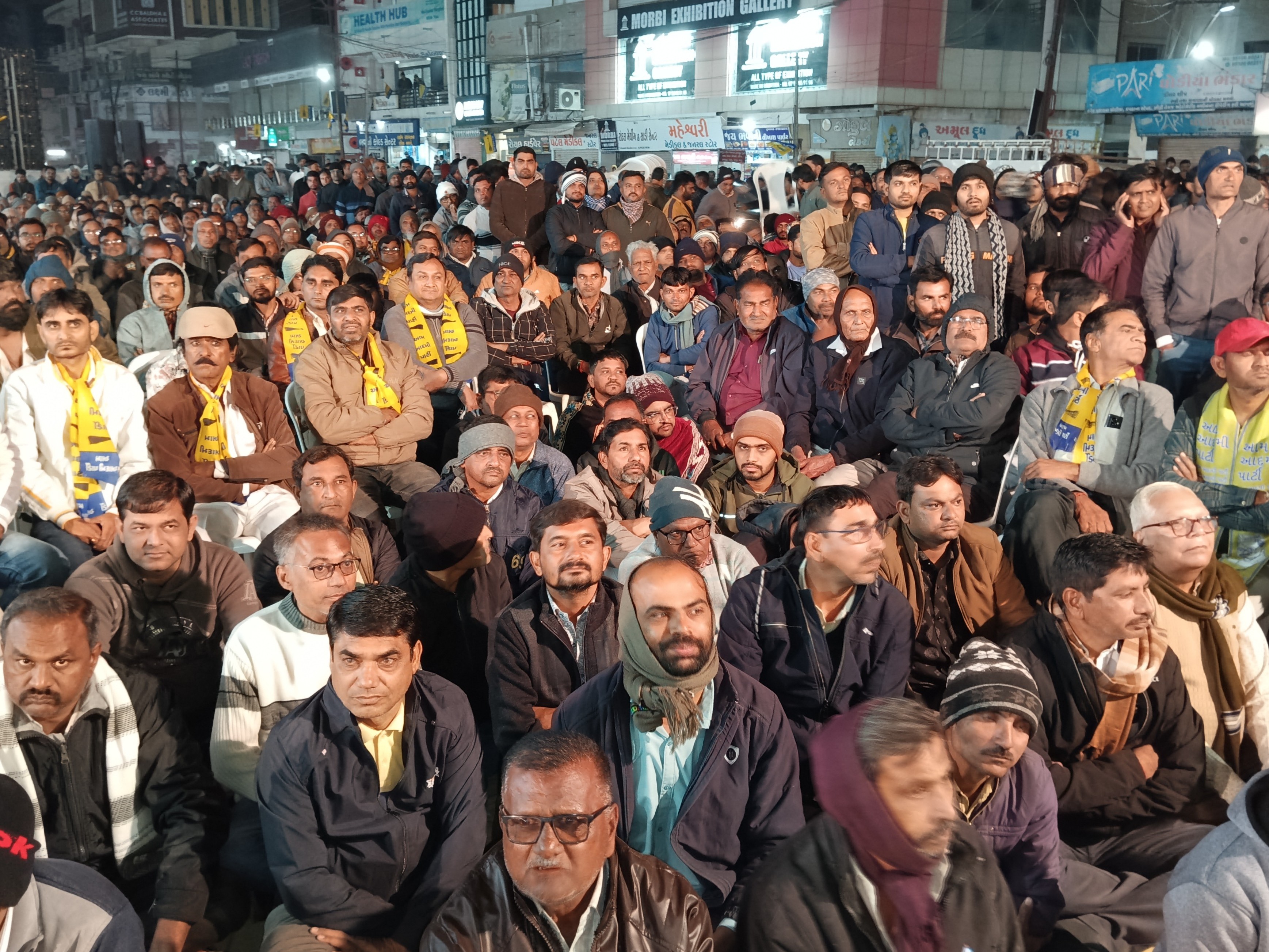 AAP rally turns chaotic in Morbi, co-incharge resigns; Leader alleges ...