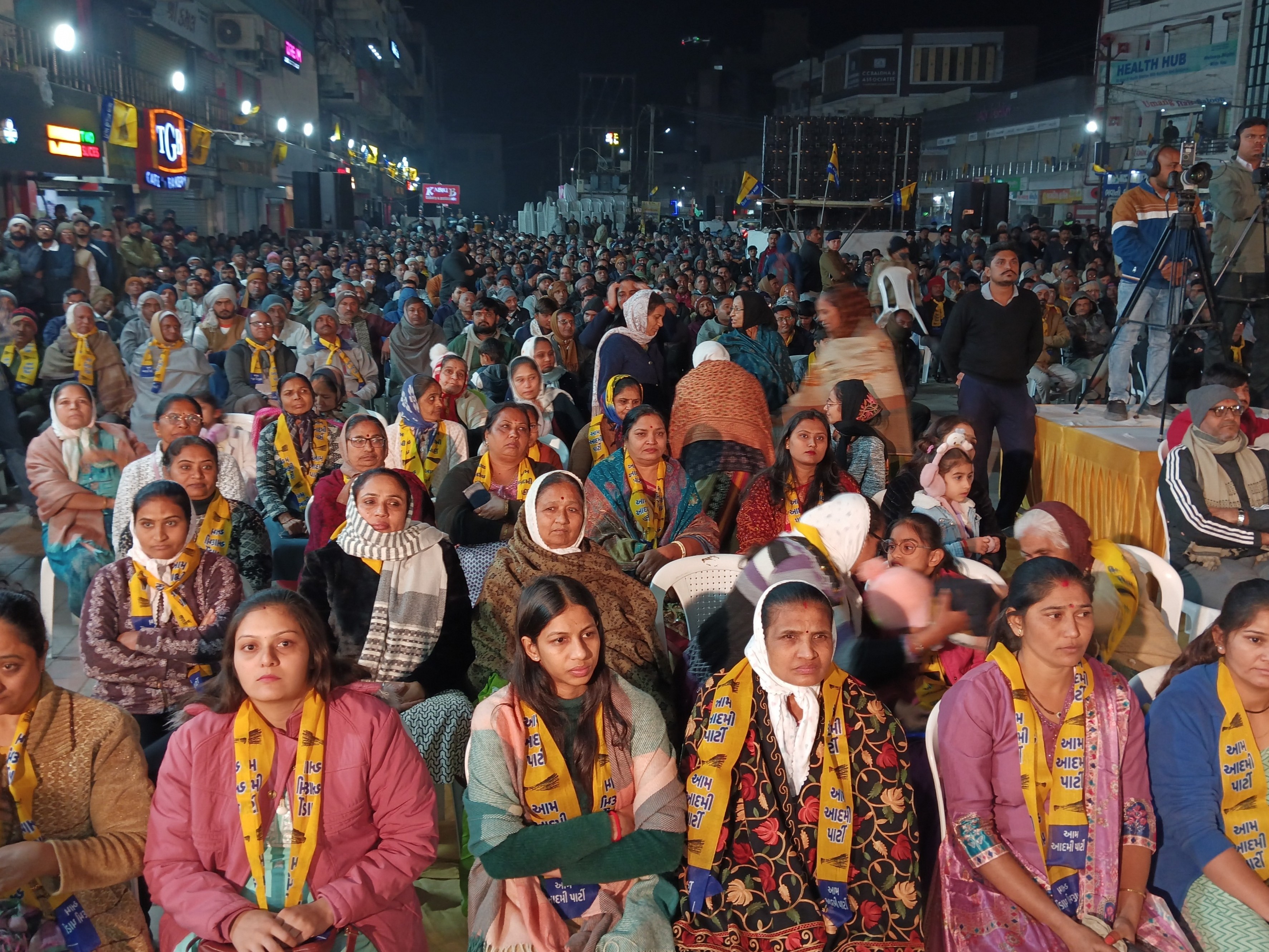 AAP rally turns chaotic in Morbi, co-incharge resigns; Leader alleges ...