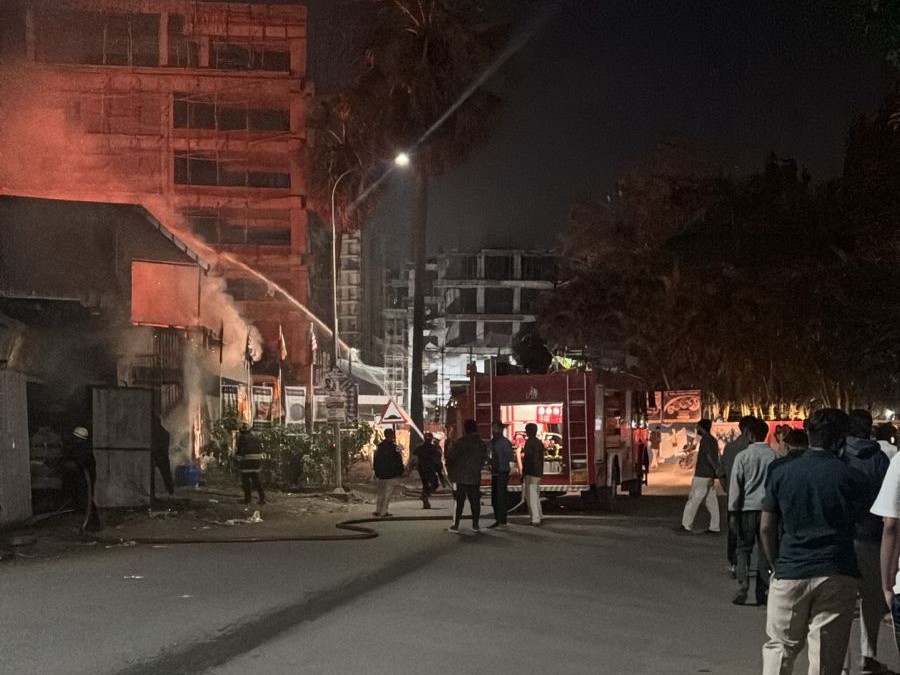 Surat Fire: 4 Shops Gutted in Mota Varachha; Blaze Contained After 3.5 ...