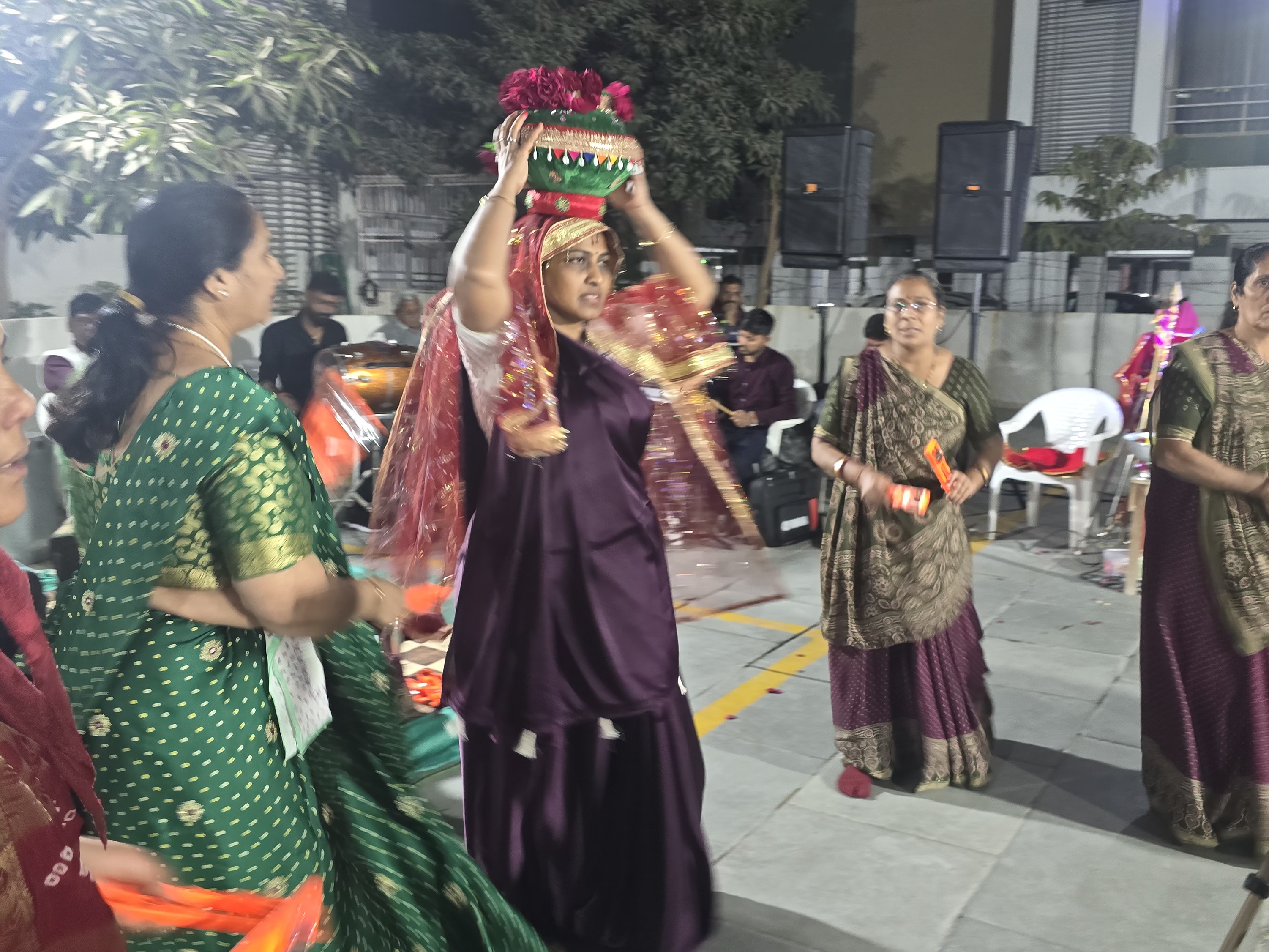 Sai Jyot Residency in Ahmedabad organized a musical 'Anand na Garba ...