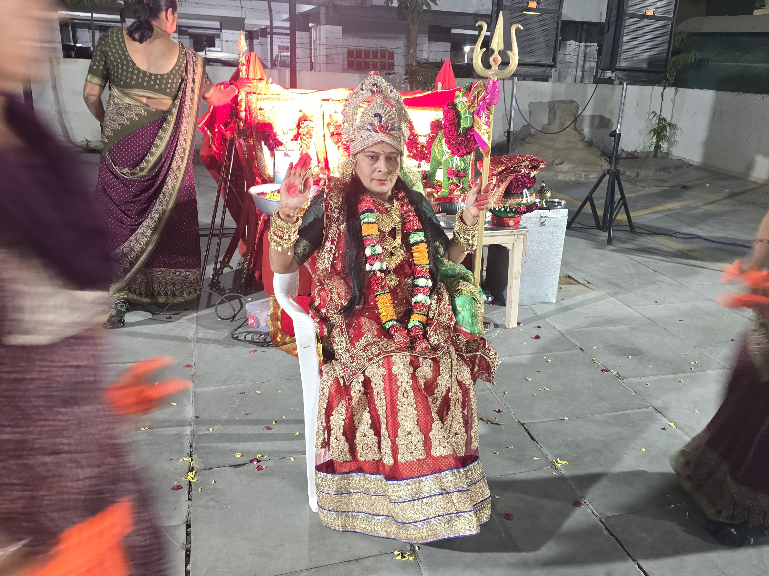 Sai Jyot Residency in Ahmedabad organized a musical 'Anand na Garba ...
