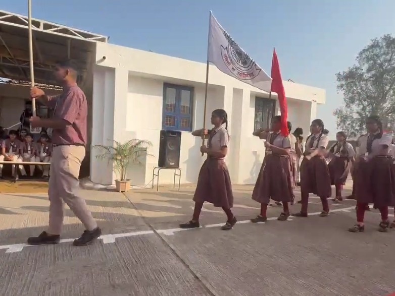 77th Republic Day: Parade and Flag Hoisting at Saurashtra Cement & NKDV ...
