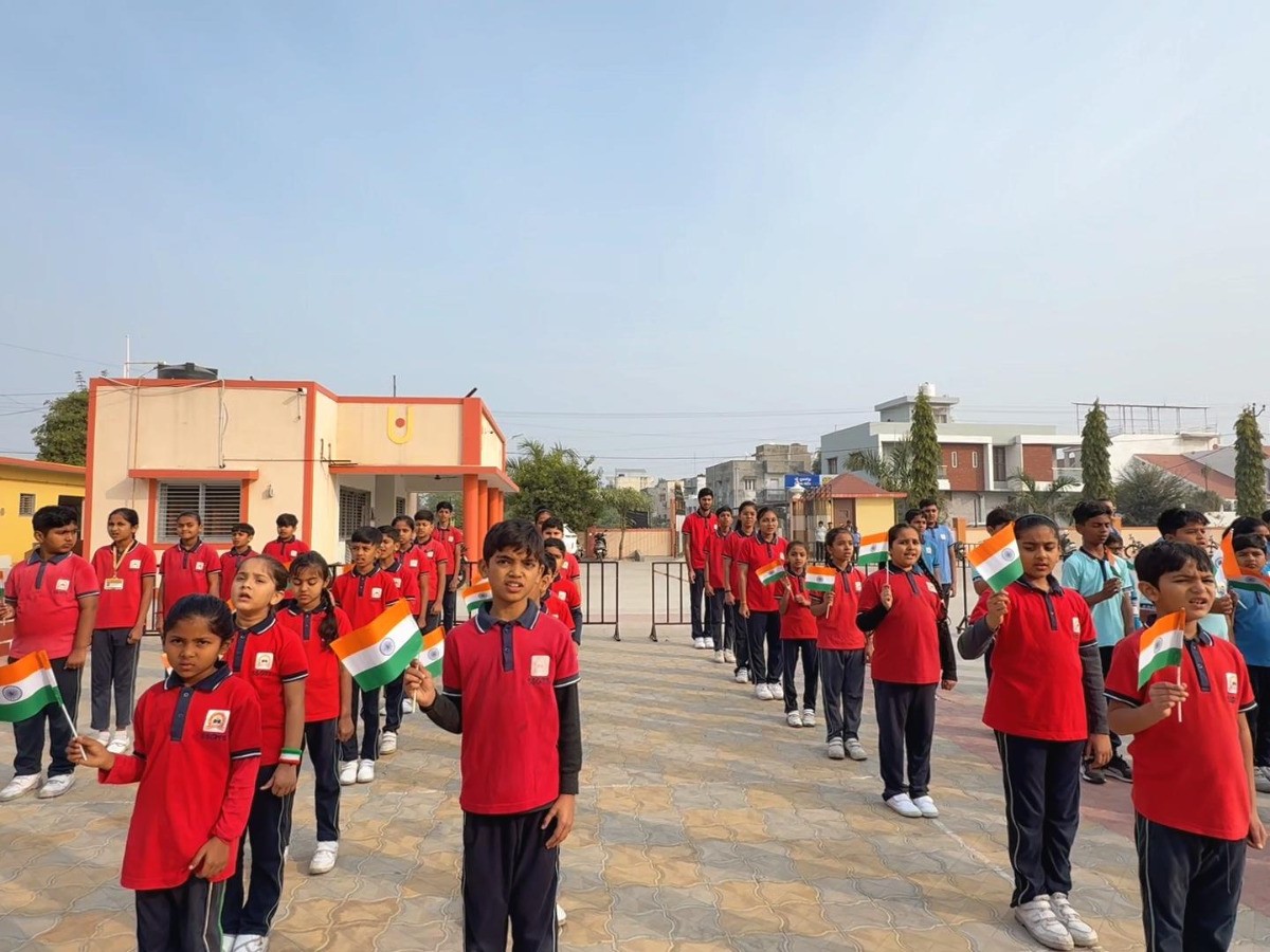 Godhra SSGITS School Celebrates 150th Anniversary of Vande Mataram