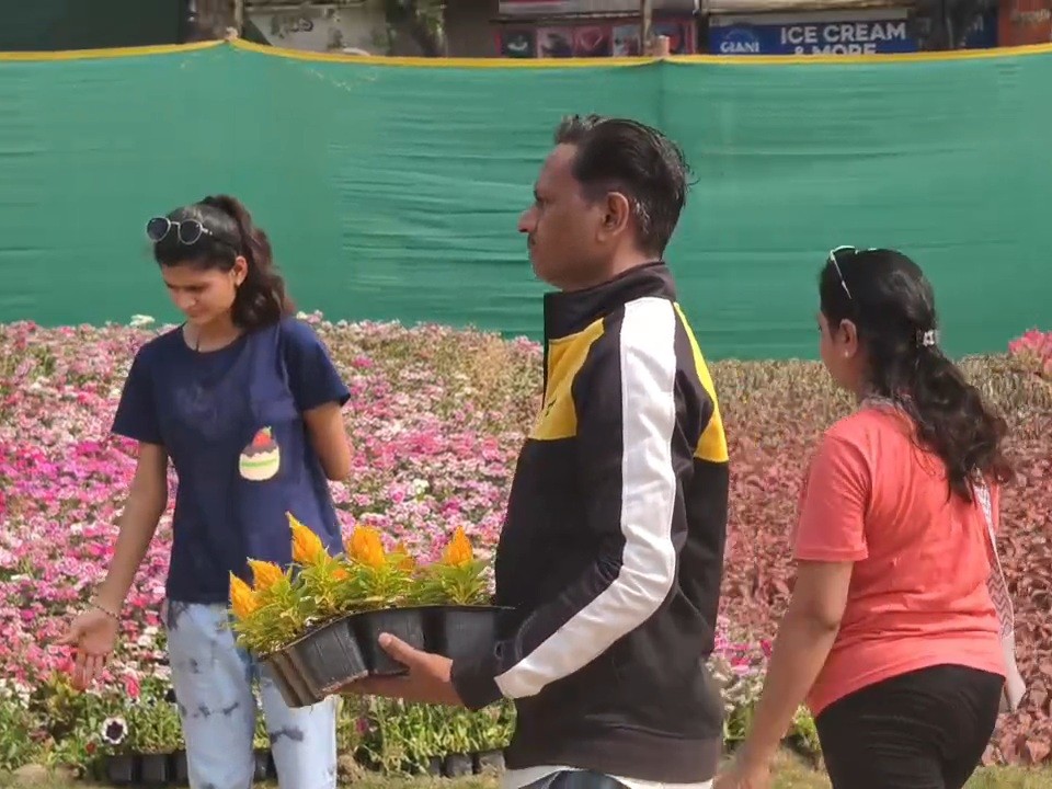Navsari Flower Show Plants Sell Out; Long Queues at Lunsi Kui Ground