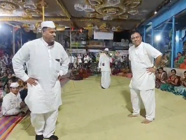 Navsari BJP Leader Prakash Patil Fugdi Dance Video Viral
