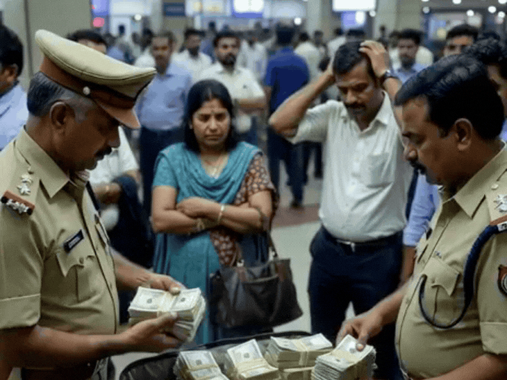 Customs Seize ₹64 Lakh Foreign Currency at Ahmedabad Airport