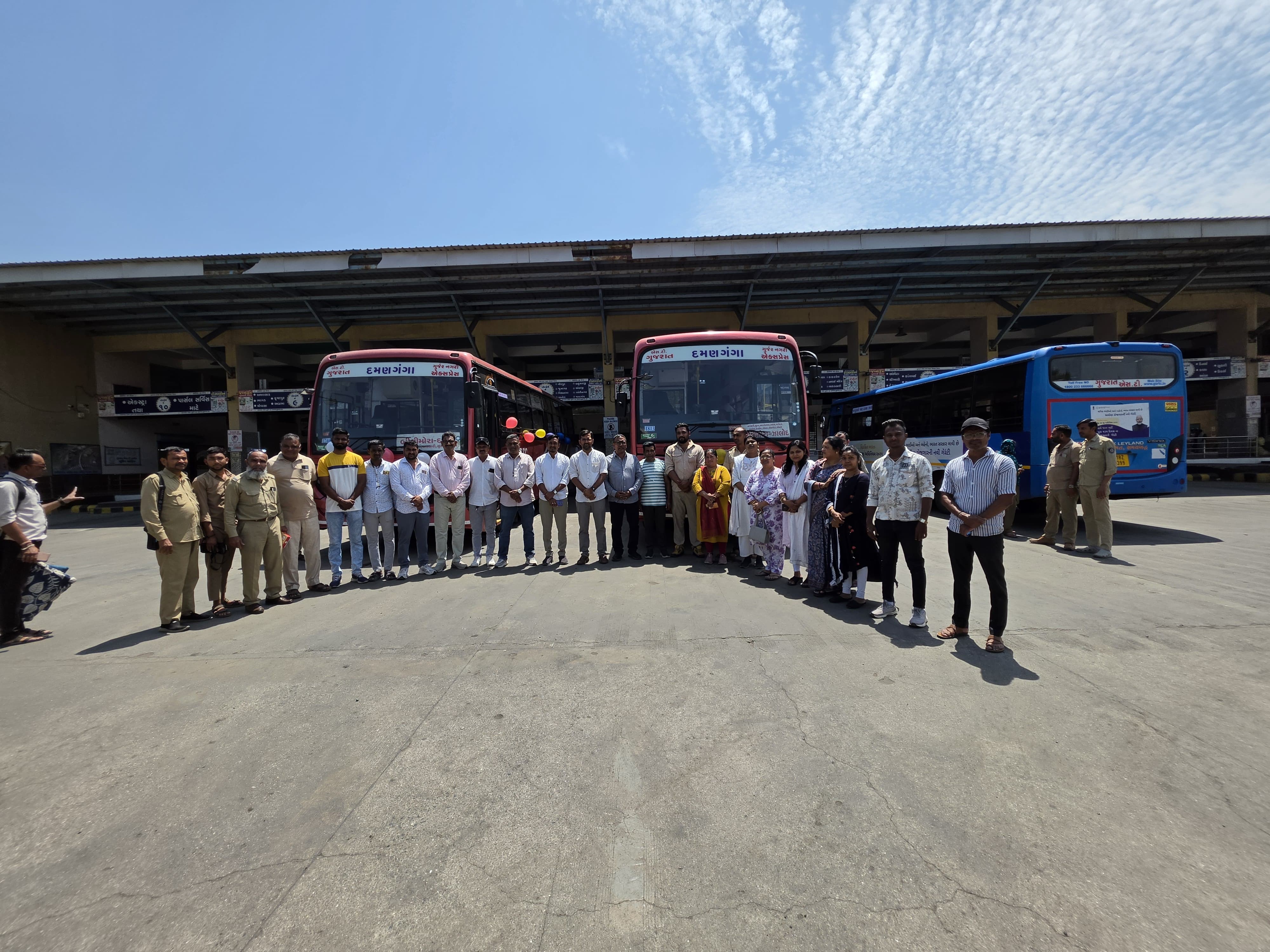 Dahod-Jalod Route Relief: New Buses For Bilimora Depot