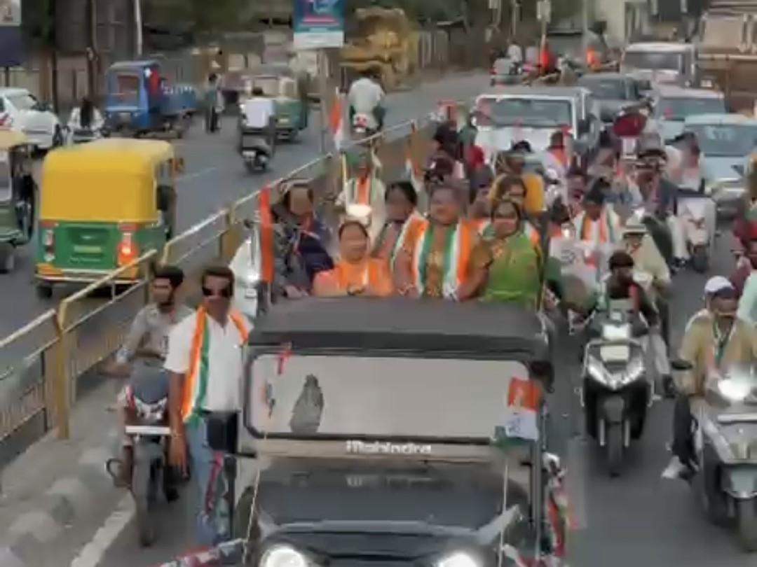 Surendranagar Congress Vijay Rally; Sonalba Jhala Wins | All Candidates ...