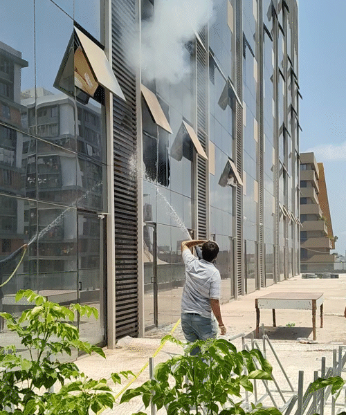 Surat Hospital Fire: Building Glass Shatters | Varachha Fire Control